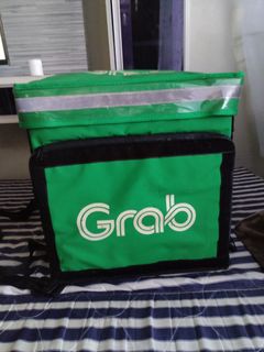 Grab Food Delivery Bag, Men's Fashion, Bags, Backpacks on Carousell