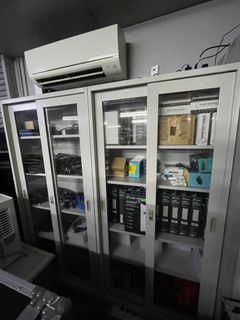 Metal Storage Cabinet - Grey, Furniture & Home Living, Furniture ...