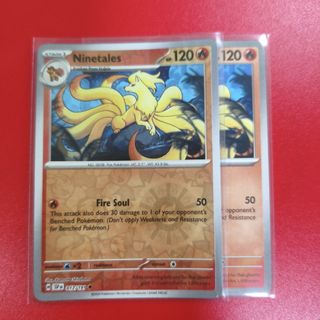 199/197 Ninetales - Pokemon SV3 Obsidian Flames Reverse Holo - Ultra ...