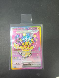 Pikachu EX Pokemon Card, Hobbies & Toys, Toys & Games on Carousell