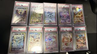 PSA 10 Iono SAR Clayburst SV2D JP Special Art Rare Pokemon Trading Card ...