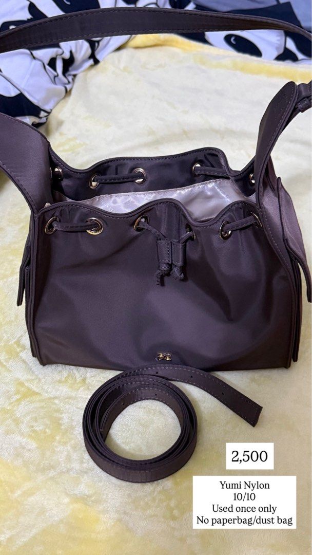 Yumi Nylon Bag, Luxury, Bags & Wallets on Carousell