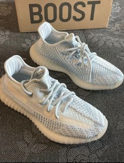 adidas originals Yeezy Boost 350 V2 Knit Sneaker for and in Grey, Women ...