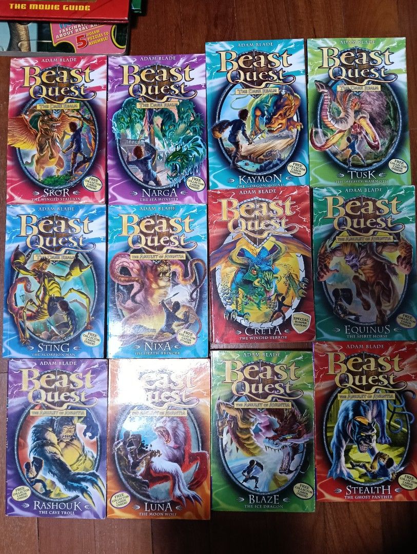 Beast Quest Series Books - Adam Blade, Hobbies & Toys, Books ...