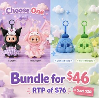 Bundle $38! Labubu kuromi my melody deciding goal seal the victory ...