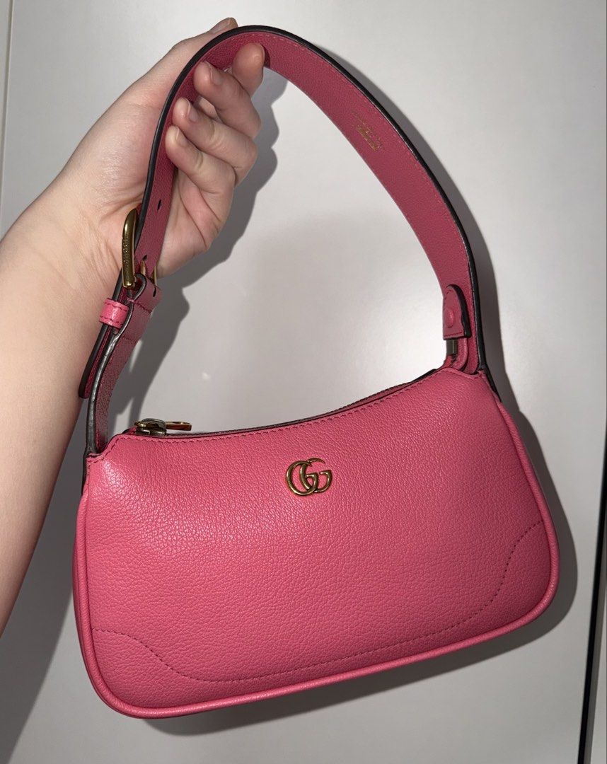 Decluttering sale 🩷 Authentic Gucci GG Fuchsia Pink Mini Aphrodite ...