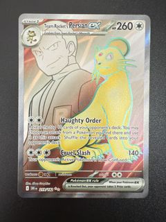 2025 Team Rocket's Crobat ex 217/182 Destined Rivals Full Art Holo ...