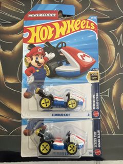 Hot Wheels Super Mario (Super Van) & Mario Kart (Standard Kart ...