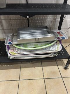 Commercial Kitchen Shelving Unit with Kitchenware, Furniture & Home ...