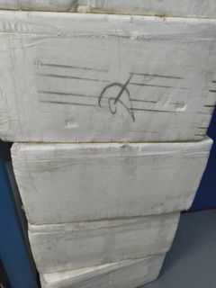 Styrofoam boxes + carton (whole amt), Furniture & Home Living, Home ...