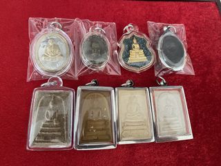 [Set] Amulets by Ajahn Poon, current Abbot of Bukit Batok Thai Temple ...