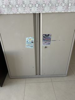 Metal Storage Cabinet - Grey, Furniture & Home Living, Furniture ...