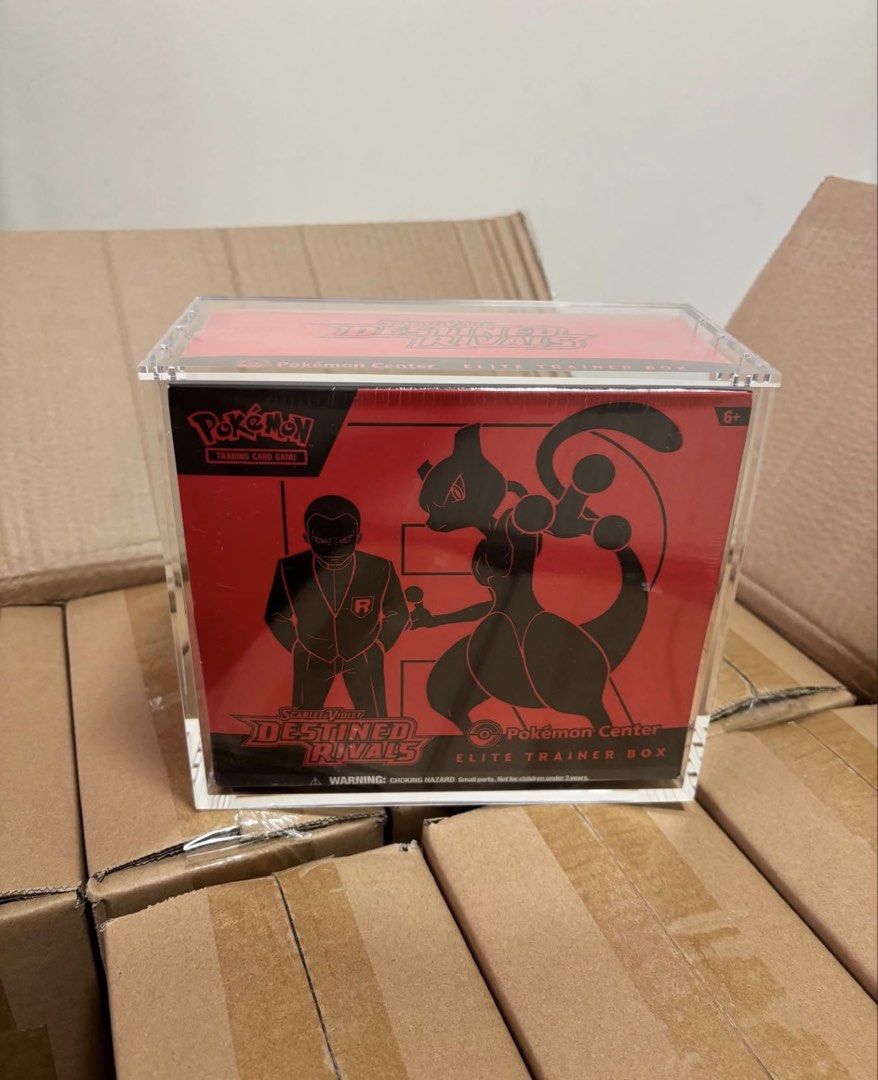 Acrylic case ETB Arcylic case Elite Trainer Box, Hobbies & Toys, Toys ...