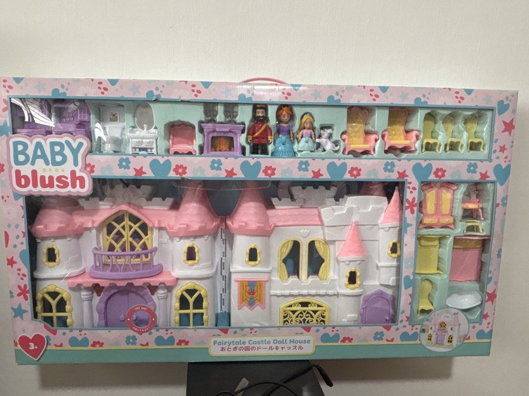 Baby Blush Fairytale Castle Doll House, Hobbies & Toys, Toys & Games on ...