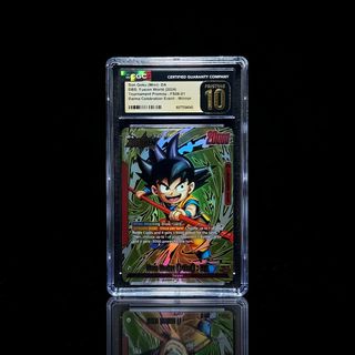 2025 DBS Fusion World Son Goku GT PSA 10 Gem MT Alt Art - FB04-109 ...