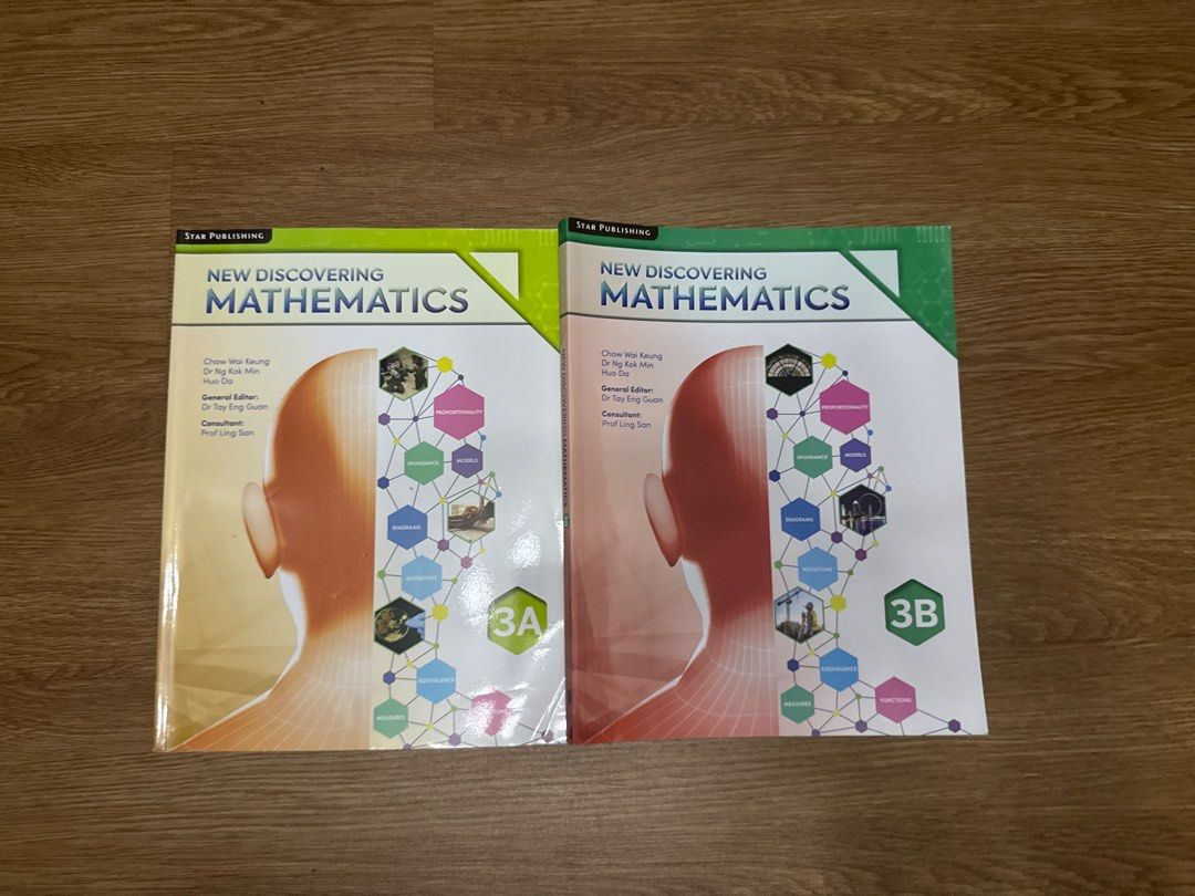 Mathematics Textbook 3A & 3B, Hobbies & Toys, Books & Magazines ...