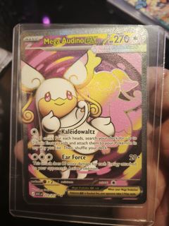 Mega Audino EX - 253/217 - Pokemon Card, Hobbies & Toys, Toys & Games ...
