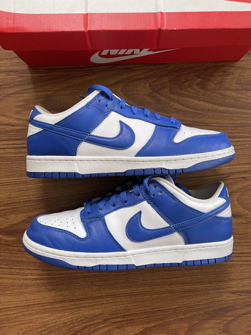 Nike Dunk low SP 'Kentucky', Men's Fashion, Footwear, Sneakers on Carousell