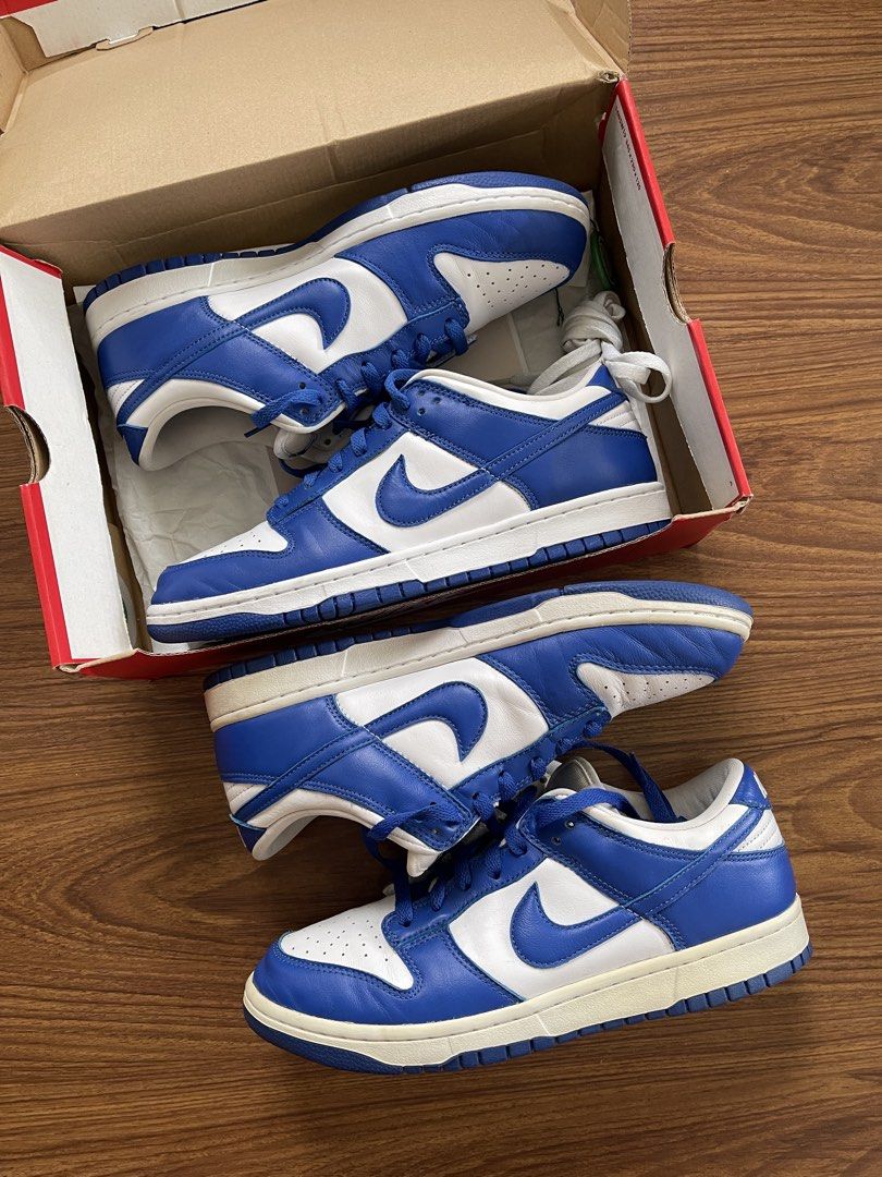 Nike Dunk low SP 'Kentucky', Men's Fashion, Footwear, Sneakers on Carousell