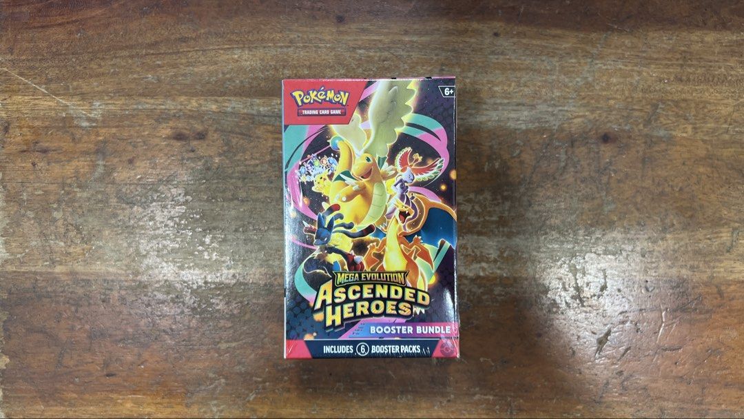 [LEFT 4] Pokemon TCG Mega Evolution Ascended Heroes Booster Bundle ...