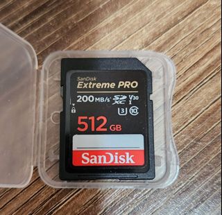 SanDisk Extreme PRO 128GB SDXC UHS-I 95 mb/s Memory Card, 手提電話, 電話及其他裝置 ...
