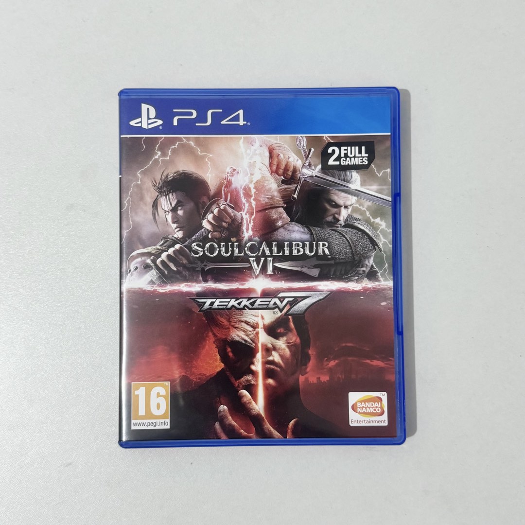 Tekken 7 + Soul Calibur VI Game Bundle - PS4 & PS5, Video Gaming, Video ...