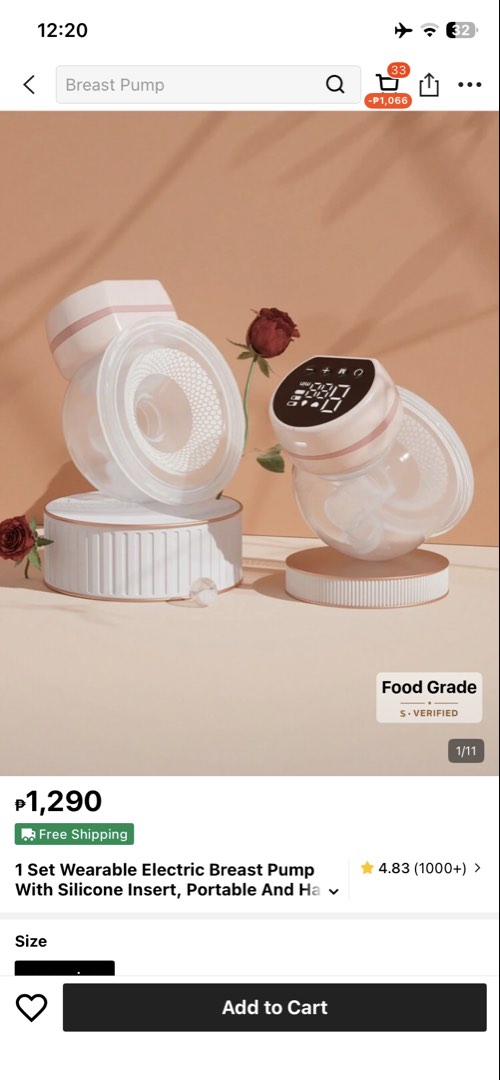 Wearable Electric Breast Pump, Babies & Kids, Nursing & Feeding ...