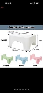Potty toilet stool step stool, Babies & Kids, Bathing & Changing ...