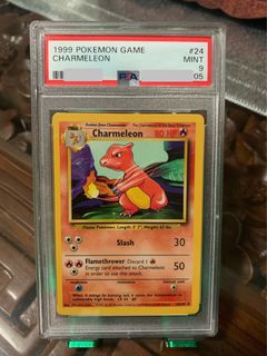 1999 POKEMON GAME #24 CHARMELEON PSA 8.5 VV98986660205, Hobbies & Toys ...
