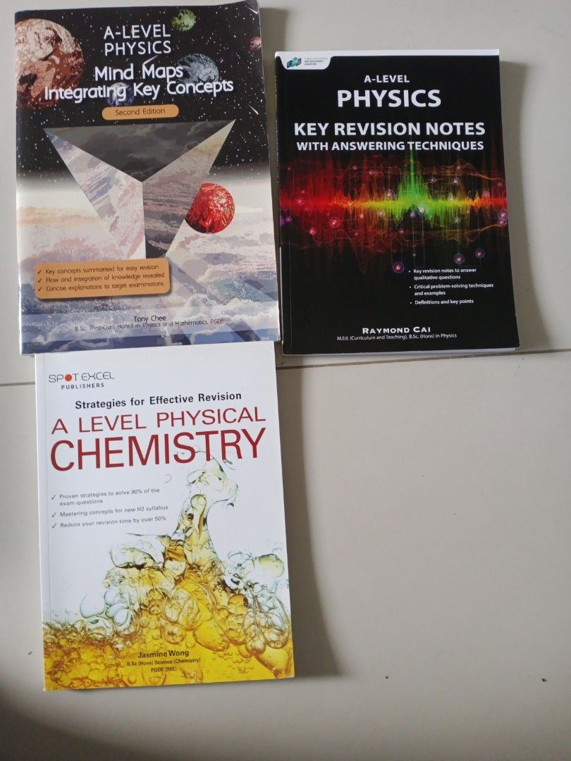 A-Level Physics & Chemistry Revision Books, Hobbies & Toys, Books ...