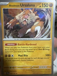 Bloodmoon Ursaluna ex - 225/187 UR Ultra Rare - Pokemon Terastal ...