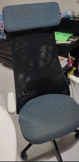 IKEA Computer Desk & OMRI S168 Ergonomic Chair, Furniture & Home Living ...