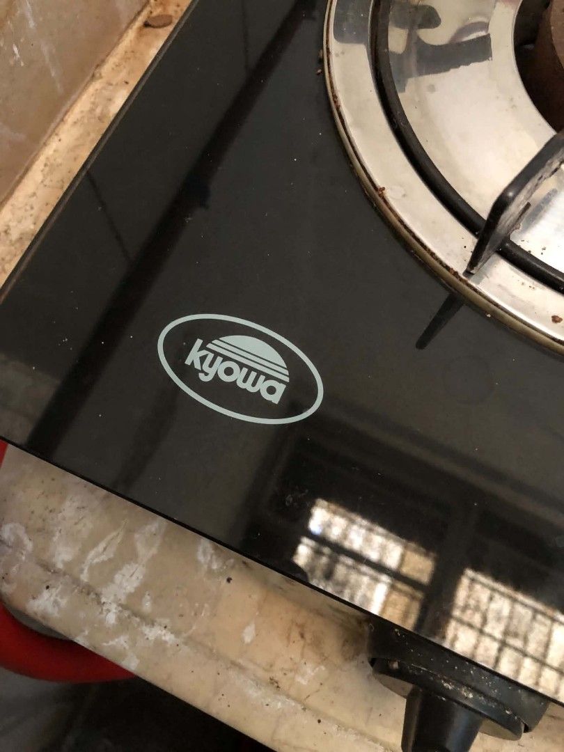 Kyowa 2-Burner Gas Stove with Gas Tank (Partially full - TAKE ALL), TV ...
