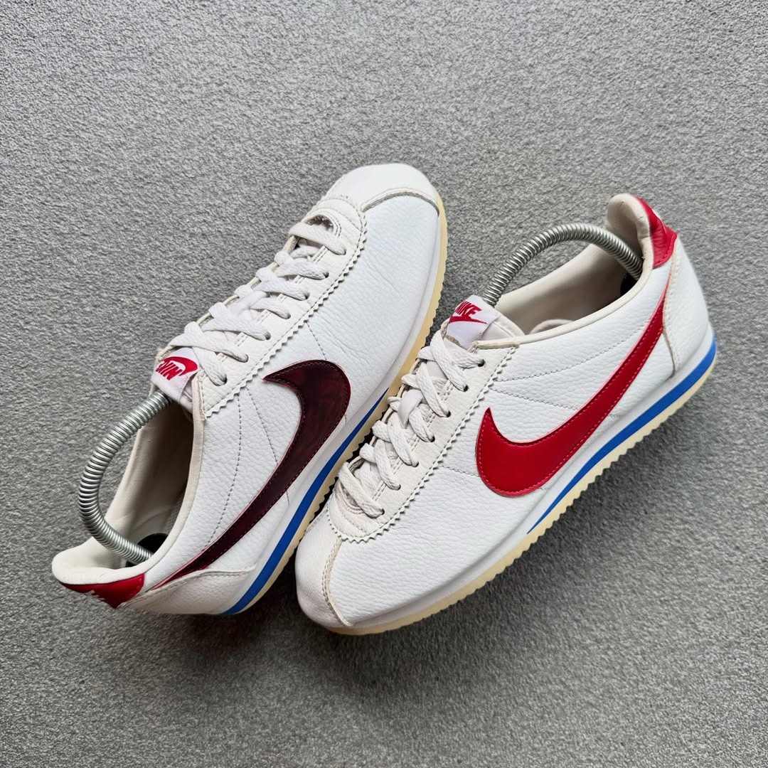 NIKE CORTEZ FORREST GUMP WHITE RED BLUE, Men's Fashion, Footwear ...