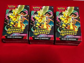 Pokemon Ascended Heroes Mega Evolution Booster Packs, Hobbies & Toys ...