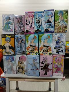 Anime Figure Collection - Hatsune Miku, Rem, and More!, Hobbies & Toys ...
