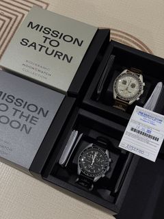 Swatch x Omega Moonswatch Mission to Pluto Watch, Men's Fashion ...