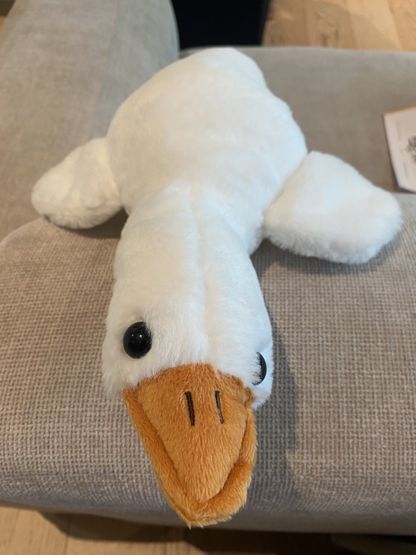 White Goose Plush Toy x 5, Hobbies & Toys, Toys & Games on Carousell