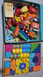 Daiso Petit Block Building Blocks - Various Designs, Hobbies & Toys ...