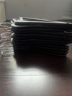 For sale big Blue Plastic Clothes Hangers 10 pcs, Furniture & Home ...