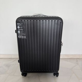 26" Samsonite Magnum Eco Spinner Suitcase black luggage trolley bag ...