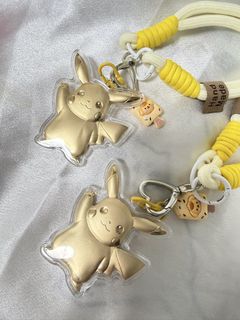 首爾林 Pokemon Secret Forest - 比卡超電話繩 Pikachu, 手提電話, 電話及其他裝置配件, 其他電子周邊配件及 ...
