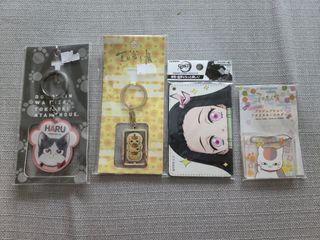 Anime Keychains - Assorted Characters, Hobbies & Toys, Toys & Games on ...