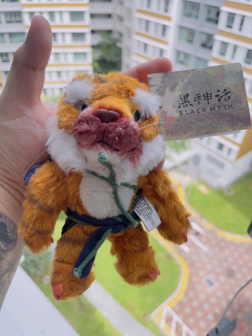 Black Myth Tiger Vanguard Plushie, Hobbies & Toys, Toys & Games on ...