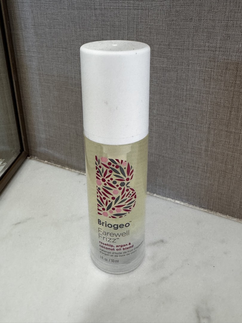 Briogeo Farewell Frizz Rosehip Argan Coconut Oil Blend, Beauty ...