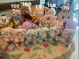 Disney Seven Dwarfs Plush Toys, 興趣及遊戲, 玩具 & 遊戲類 - Carousell