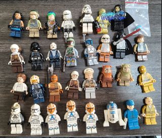 Lego Star Wars Anakin Skywalker jedi minifigure and lightsaber from ...