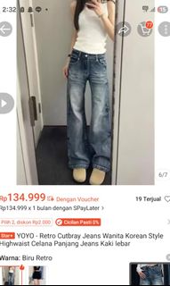 Lulu jeans baggy Dijual | Carousell Indonesia