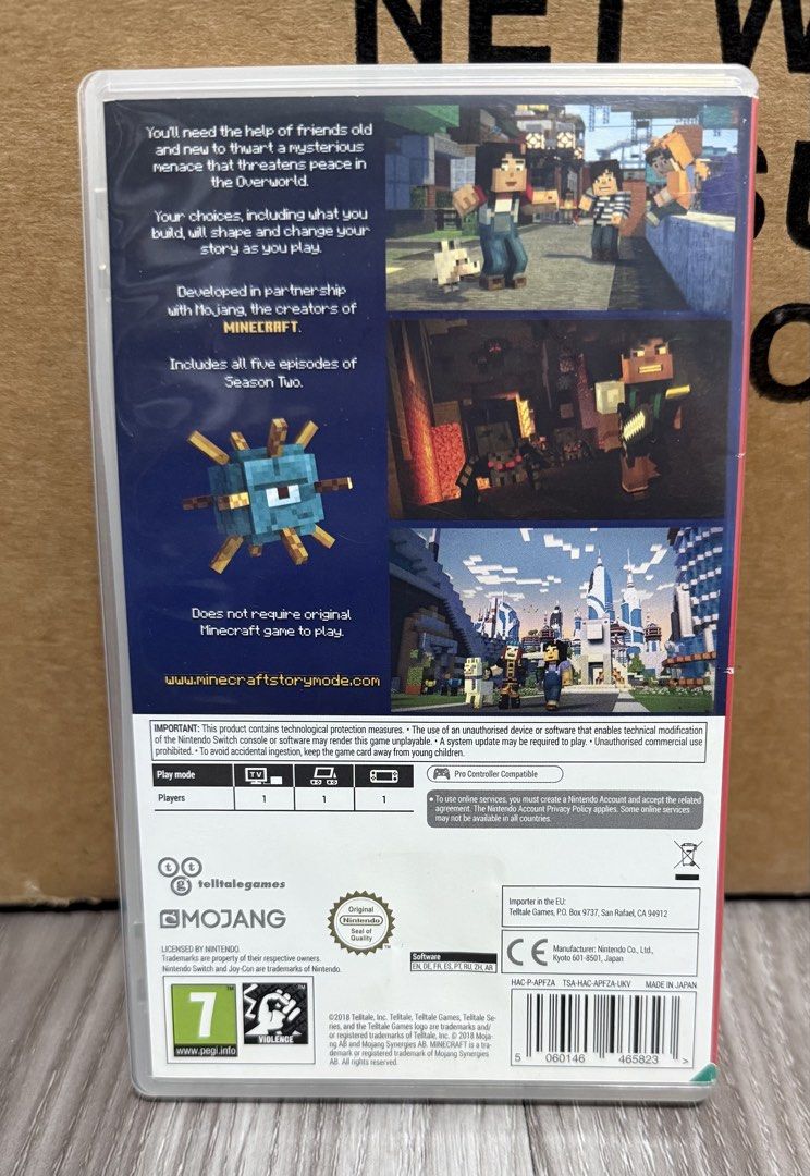 Minecraft Story Mode Season Two: The Telltale Series (Nintendo Switch ...