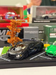 1/64 MINI GT Corvette C8 GT3.R 2025 AWA IMSA Daytona 24 Hours Diecast ...